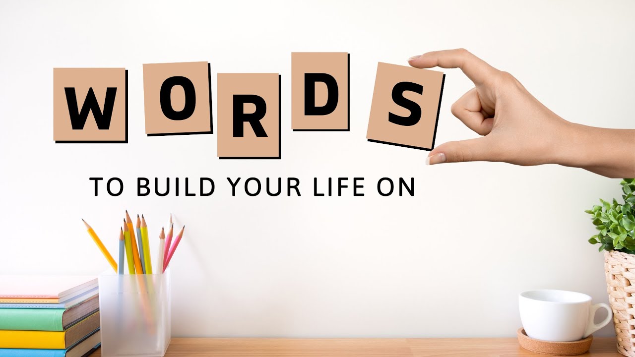 Words to build your life on - Perseverance - YouTube