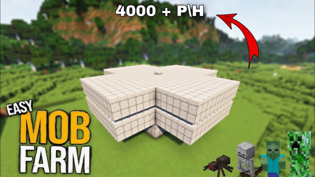 Minecraft Easy All Mob Farm 1.20 | Creeper Farm | Spider Farm | Zombie ...