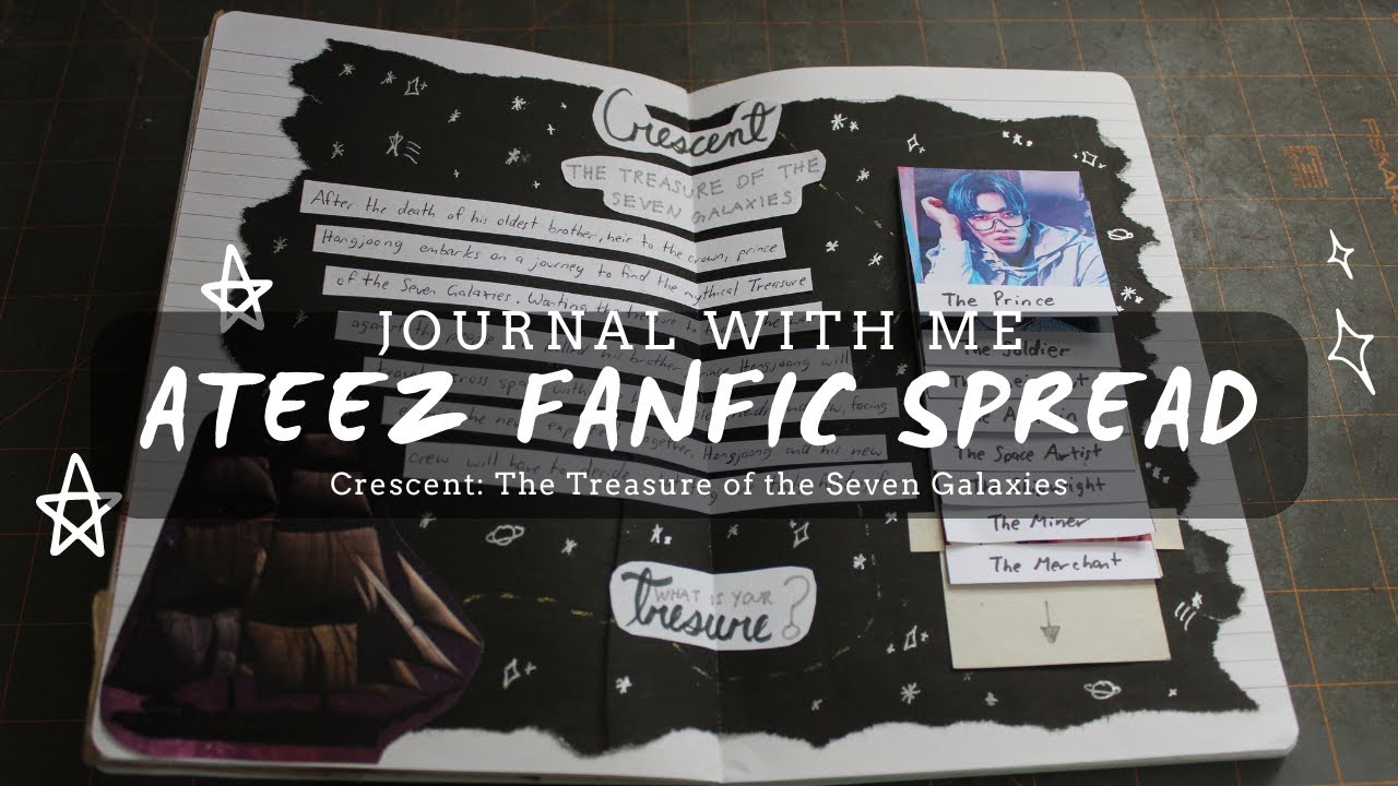 Journal w/ me || ATEEZ Fanfic Spread - YouTube