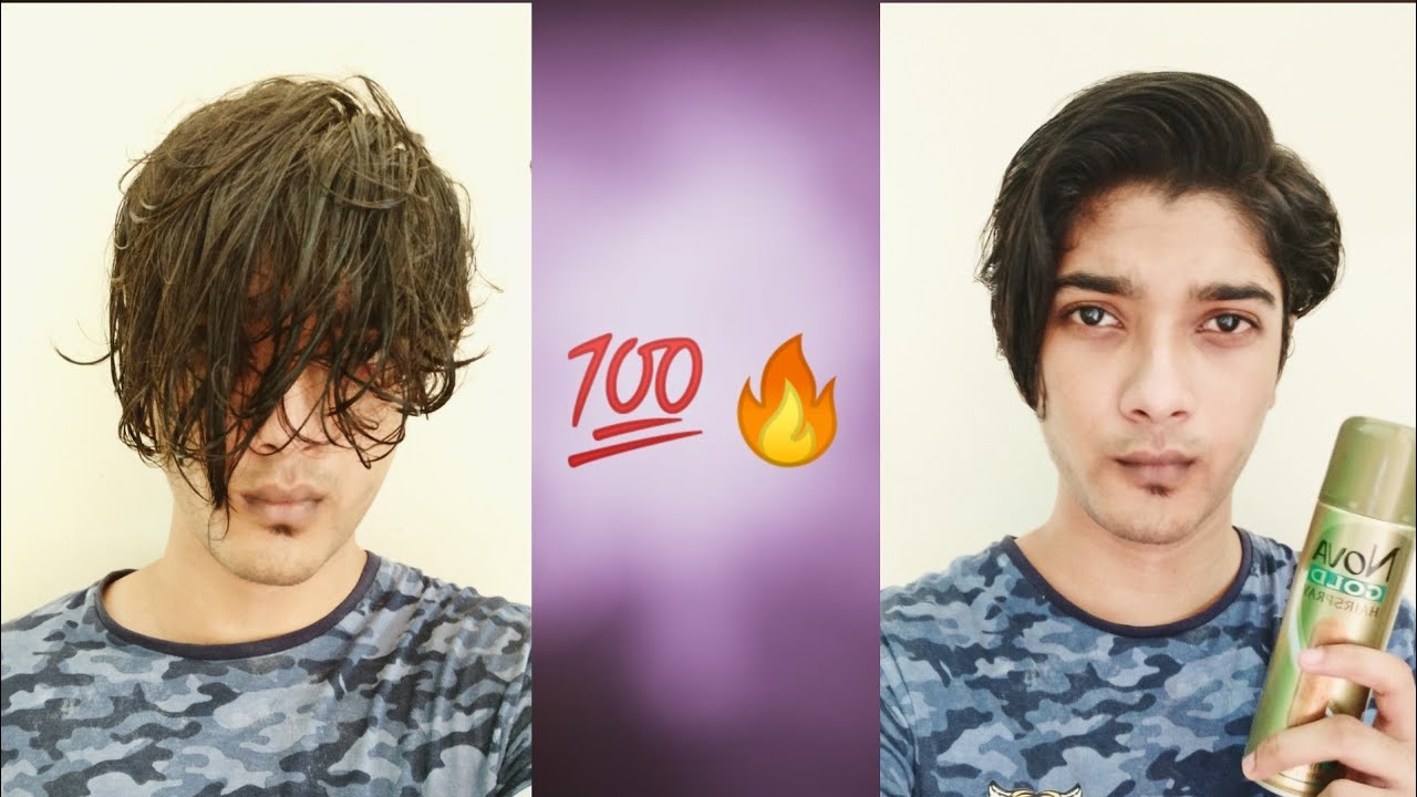 MEN'S hairstyling | How to use hairspray in தமிழில் | AR STUFFZ - YouTube