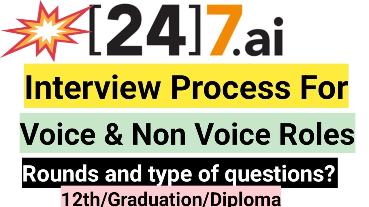 [24]7.ai Company Interview Process || Voice/Non voice Roles ...