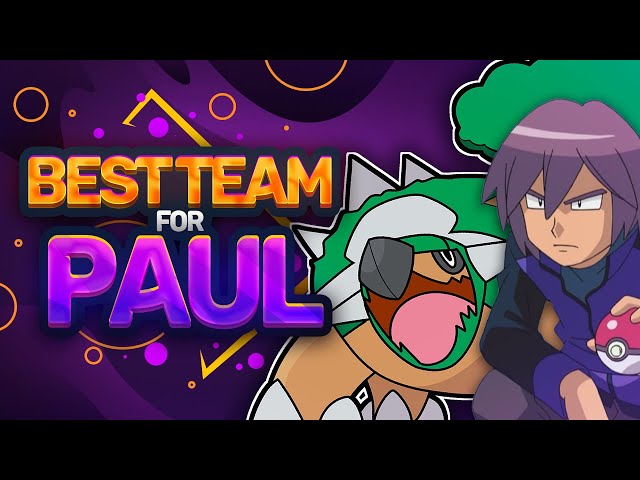 Paul Pokemon Team