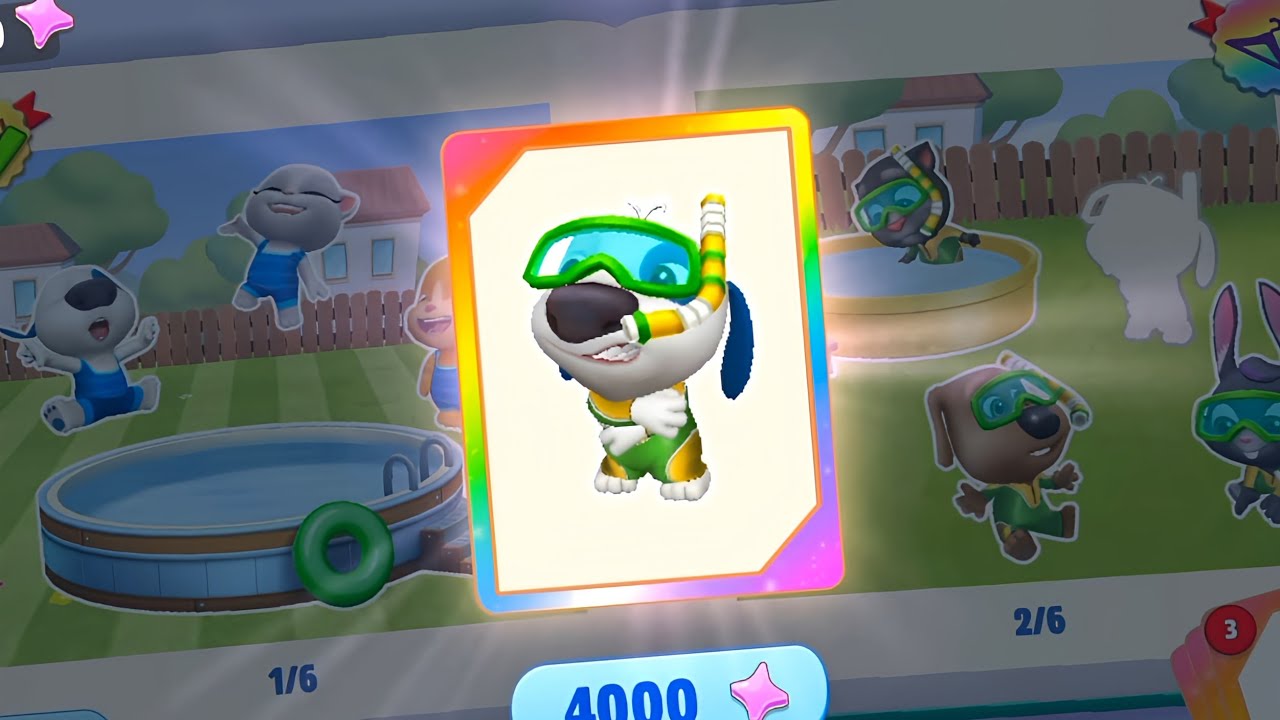 Swim Suit Unlocked 😍🔓 - My Talking Tom Friends New Collection Update ...