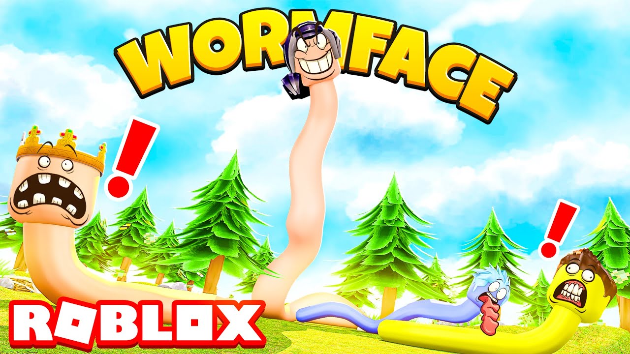 BECOMING THE LONGEST WORM IN ROBLOX! - YouTube