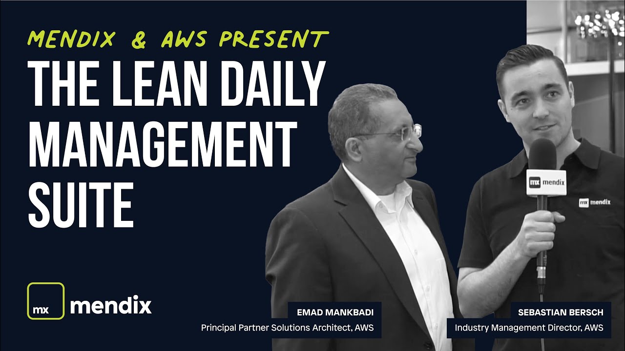 Mendix and AWS Present the Lean Daily Management Suite - YouTube