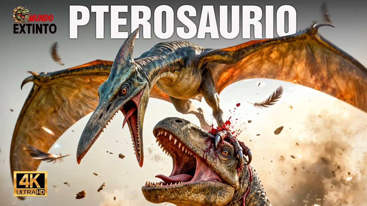 Pterosaurio: El Soberano del Cielo Antiguo #dinosaurios | Mundo Extinto ...