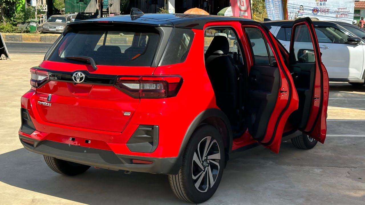 New Color Toyota raize 2024 1.0L family / Review - YouTube
