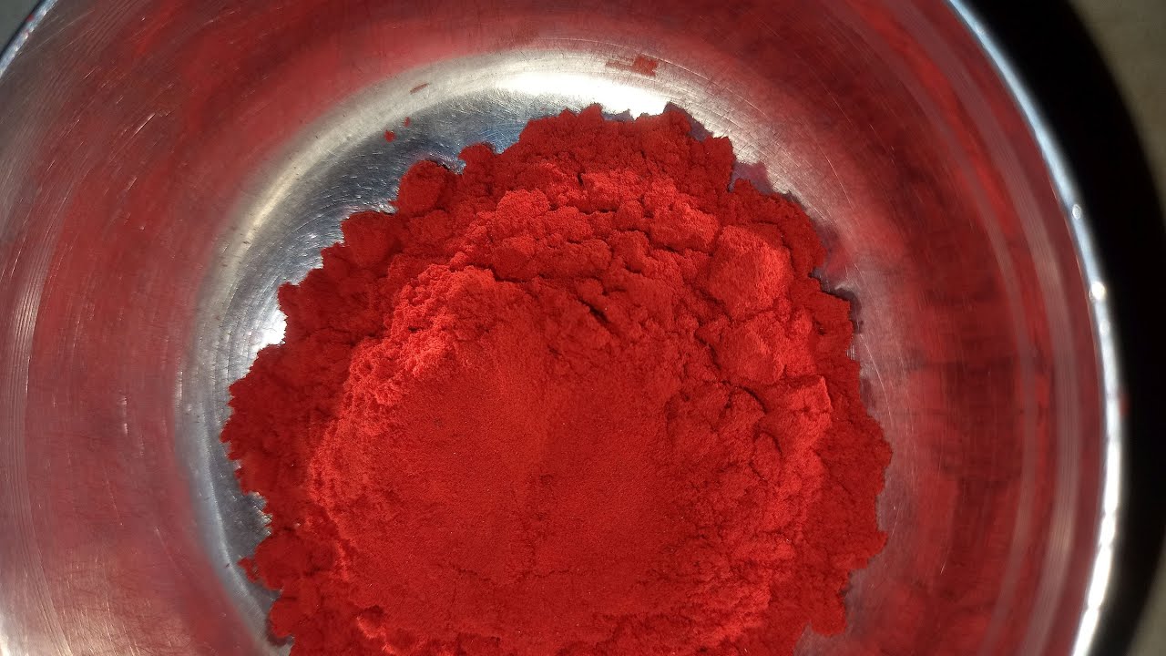 Chemical Free || Old Style Natural Javvadi Kumkum Making at Home ...