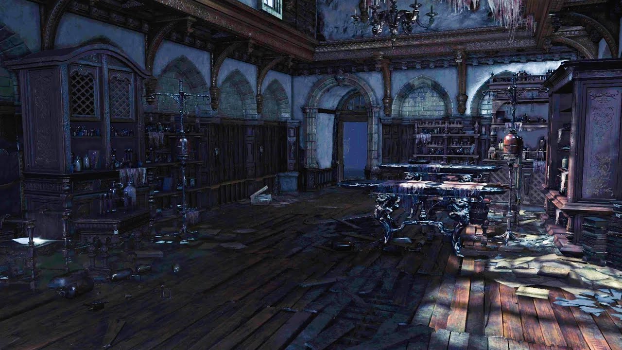 Bloodborne - Iosefka's Clinic Ambiance (high insight, breathing, white ...