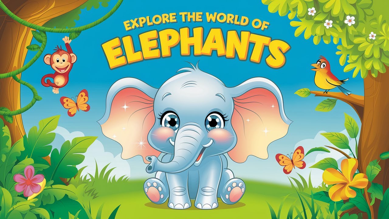 Explore the World of Elephants | Fun Animal Facts & Learning Video for ...
