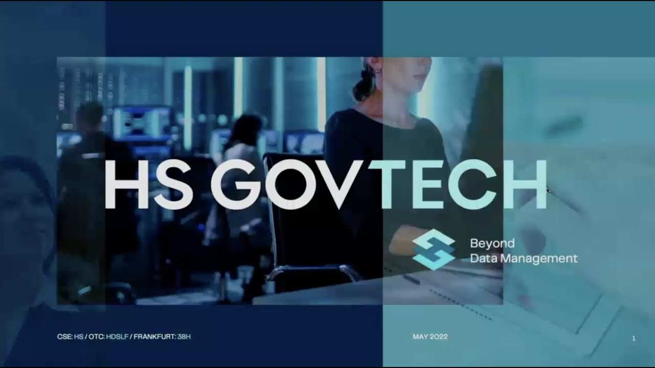 HS GovTech Solutions Inc. (CSE: HS) (OTCQB: HDSLF) Webcast | Planet MicroCap Showcase 2022 - YouTube