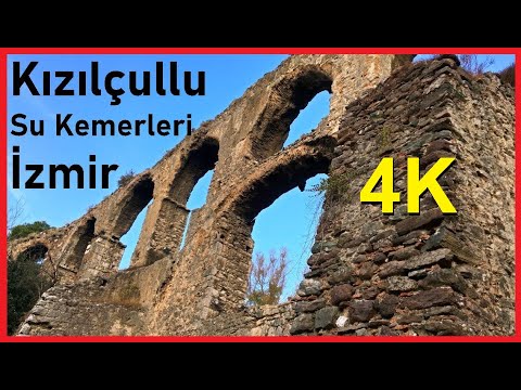 İzmir'in fazla bilinmeyen Kızılçullu Su Kemerleri (diğer adı: \