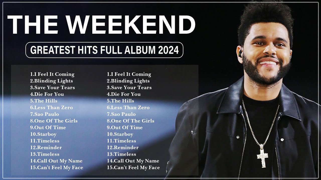 The Weeknd ~ 2024 Hits Collection Unveiling the Top 10 Timeless Tracks ...
