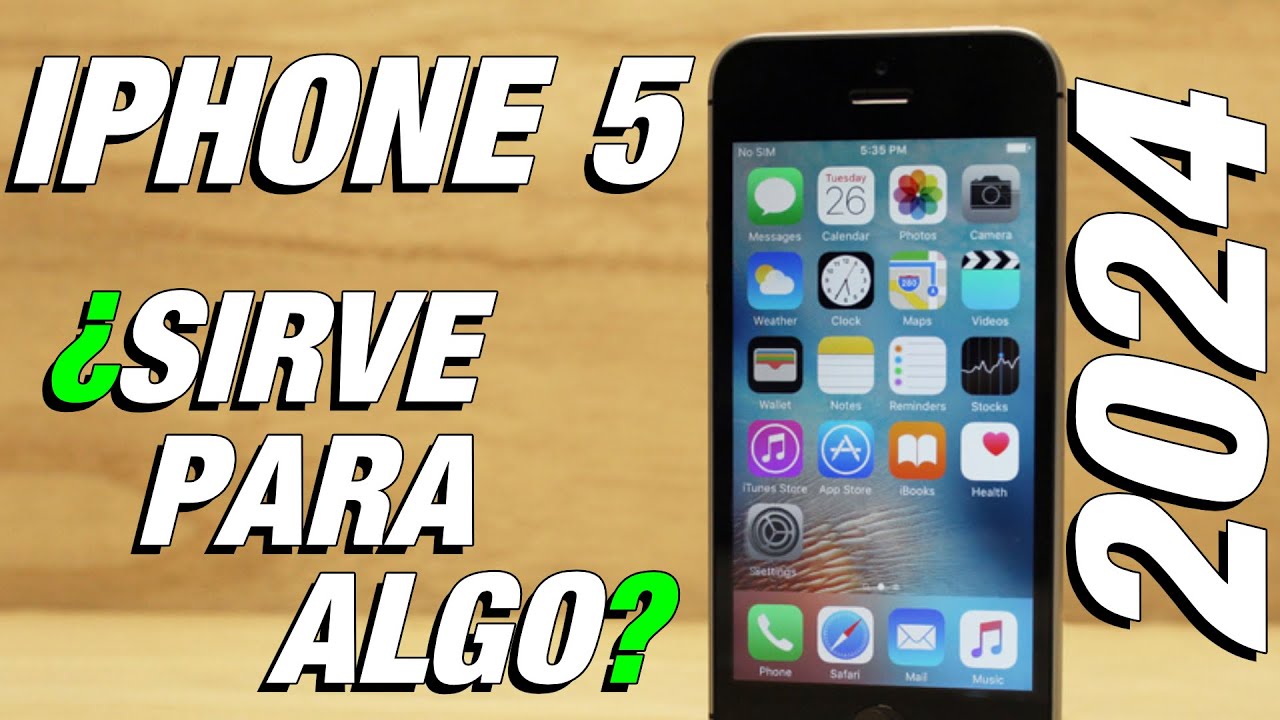 iPhone 5 En 2024 ¿PARA QUE SE PUEDE USAR? - YouTube