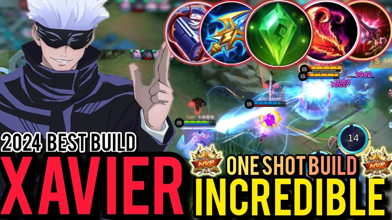 || XAVIER || TOP 1 MAGE.INSANE ONE SHOT DELETED BUILD. TOP 1 GLOBAL ...