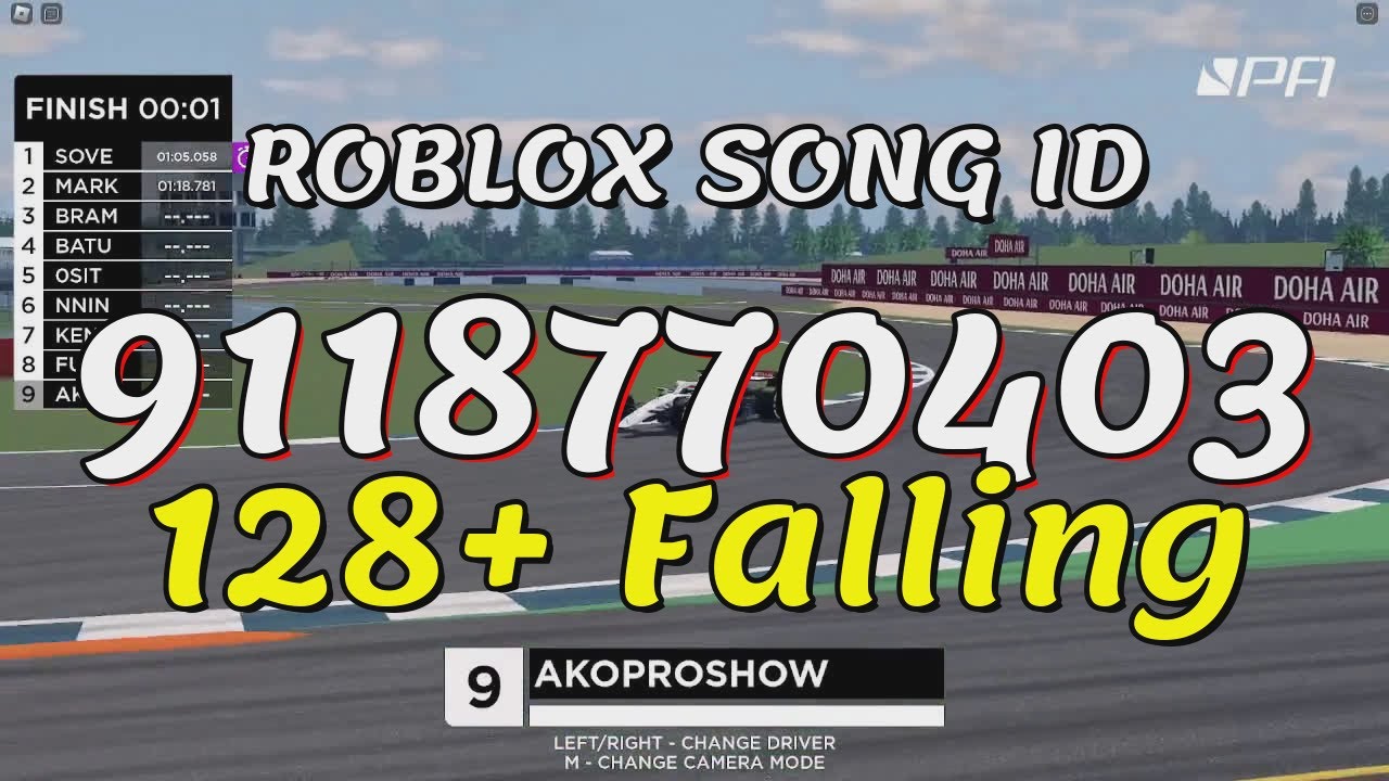 128+ Falling Roblox Song IDs/Codes - YouTube