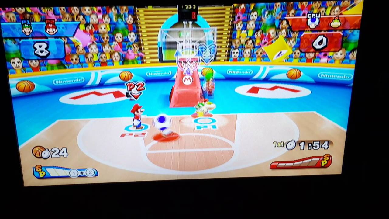 Mario Sports Mix Basketball Part 1 - YouTube