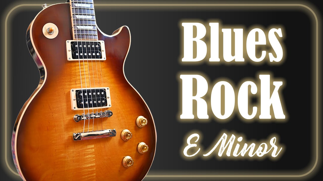 Blues Rock BACKING TRACK E Minor ★ 100 BPM ★ Guitar Jam Track - YouTube