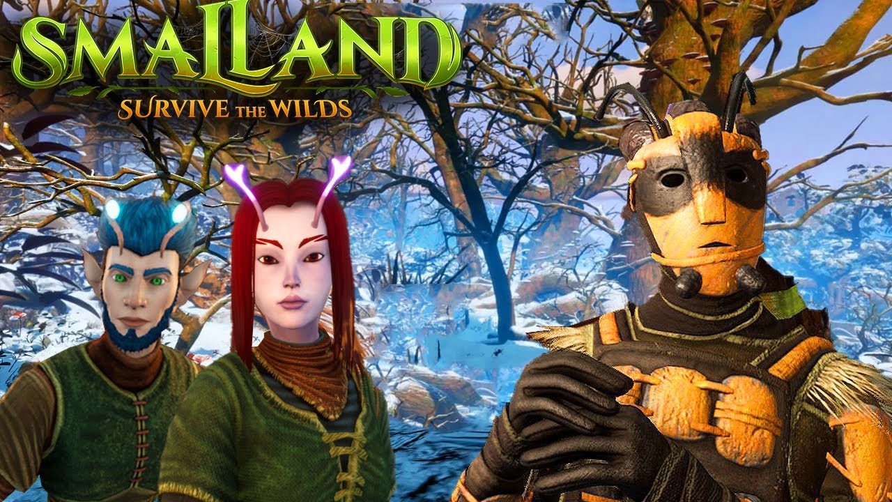 DESCOBRINDO UMA NOVA PARTE DO MAPA DURANTE A NEVE!!! SMALLAND 11 - YouTube