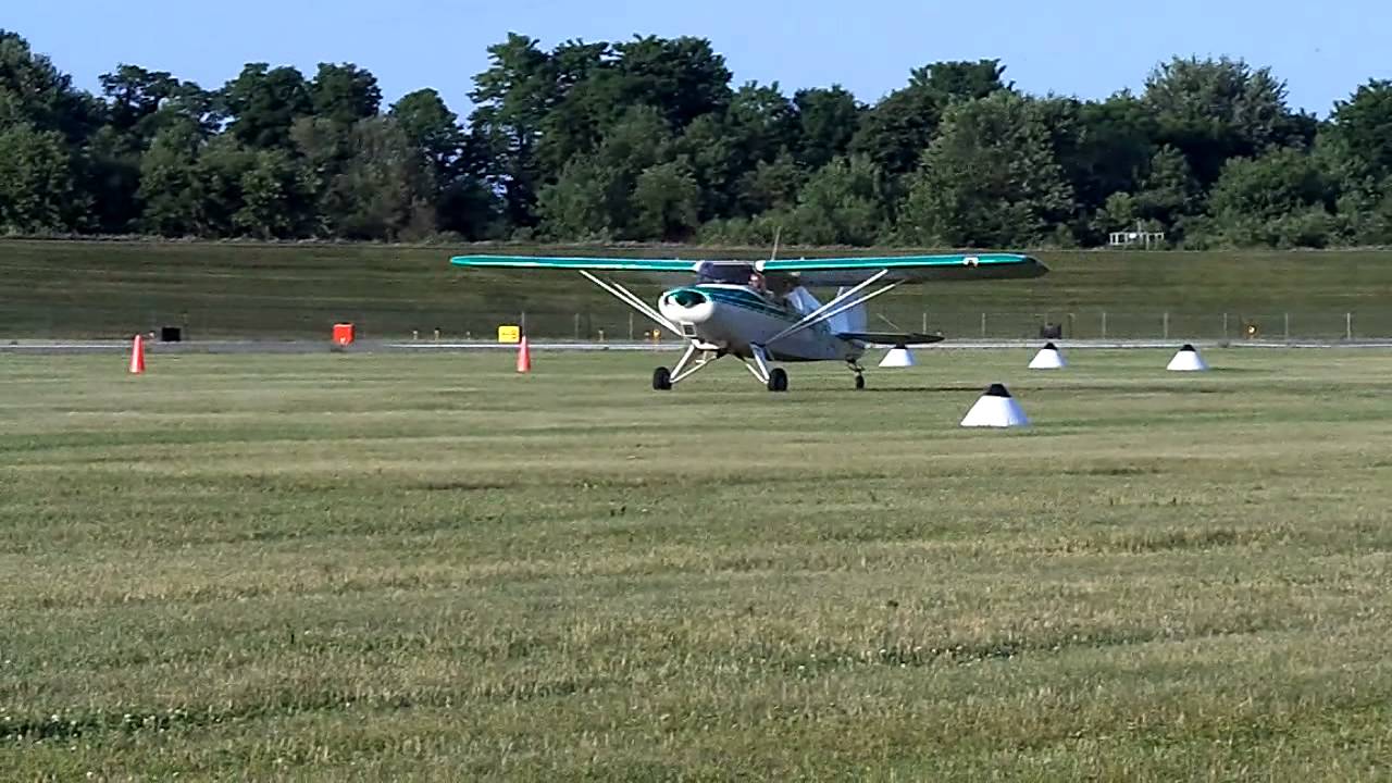 MAULE M-4 take off at Lock Haven Fly in. - YouTube
