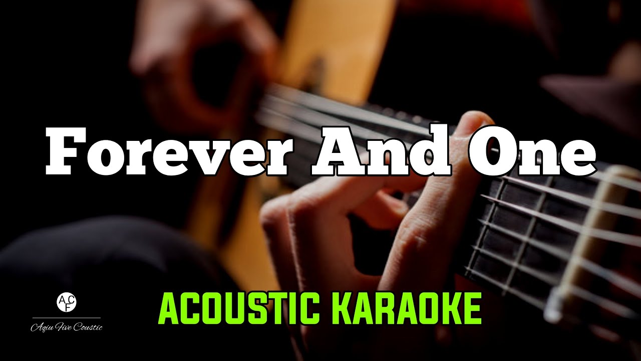 Forever And One - Helloween (Acoustic Karaoke) - YouTube