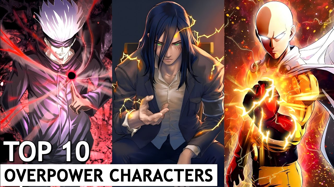 Top 10 Most Overpowered Anime Characters | In Hindi | AnimeVerse - YouTube