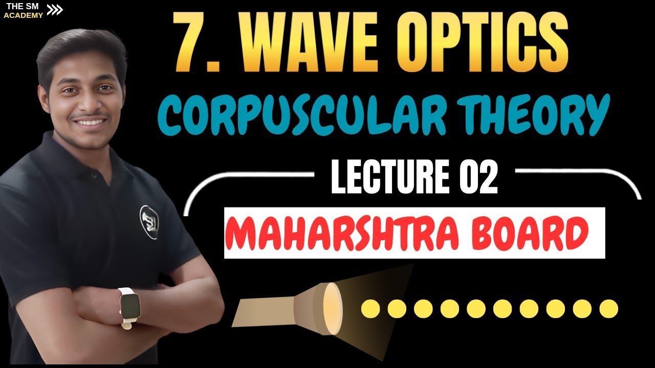 LEC 02 | NEWTON'S CORPUSCULAR THEORY | WAVE OPTICS | ANKIT SIR - YouTube