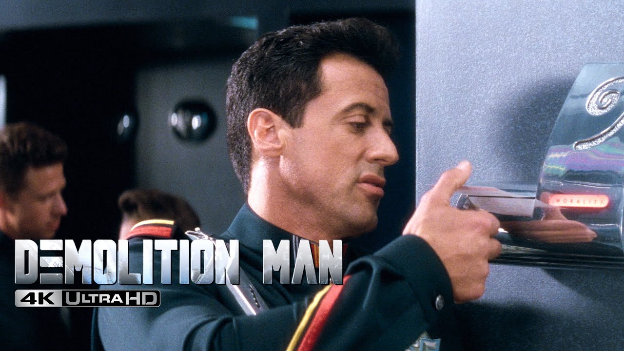 Demolition Man - "So much for the sea shells." | 4K HDR | High-Def ...