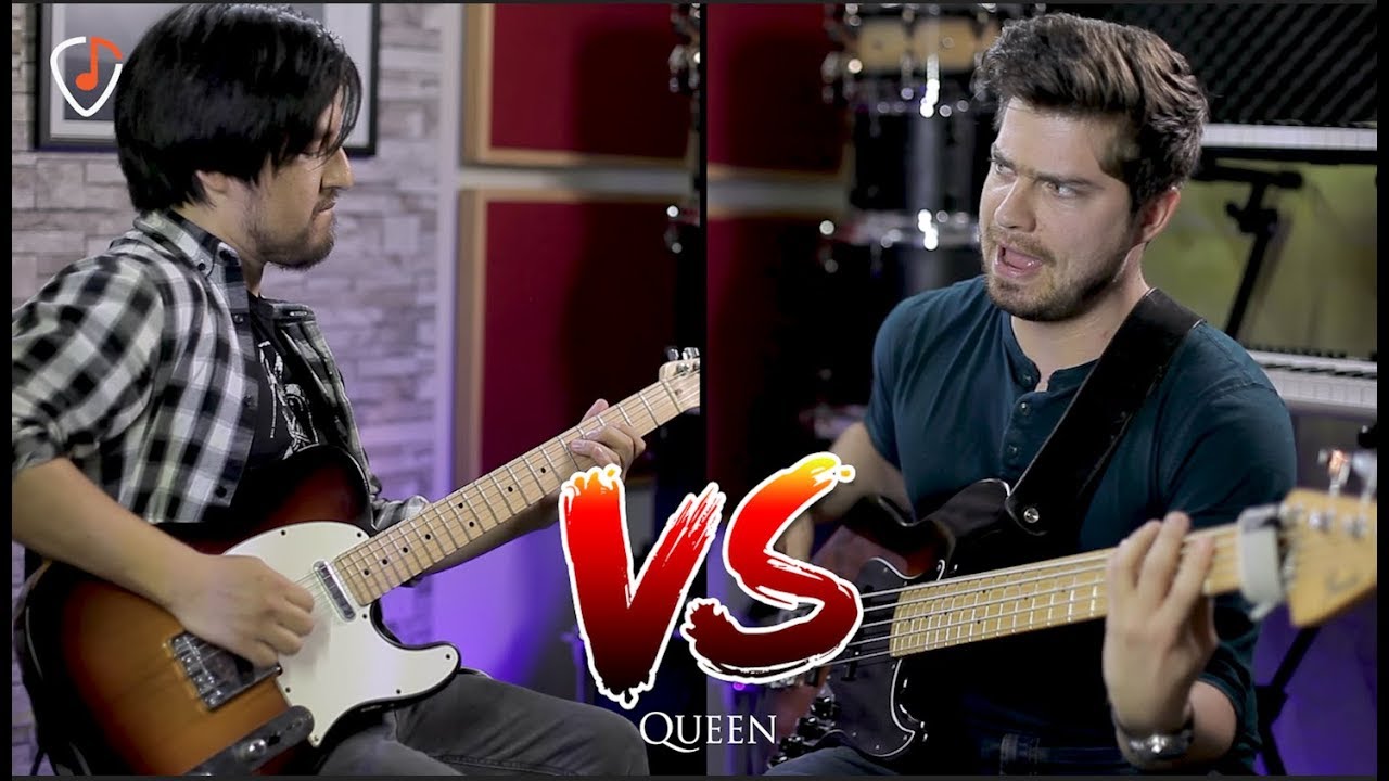 QUEEN Guitar Riffs VS Bass Riffs | ChordHouse RIFF BATTLE - YouTube