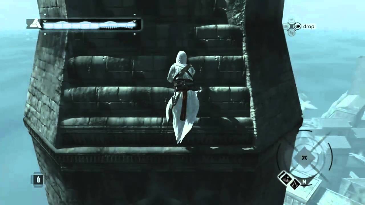 Assassin's Creed: Climbing the Church in Acre (highest point) - YouTube
