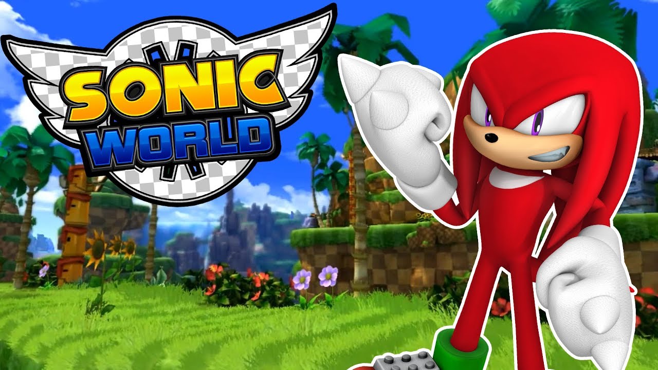Knuckles Plays: "SONIC WORLD" for the first time... - YouTube