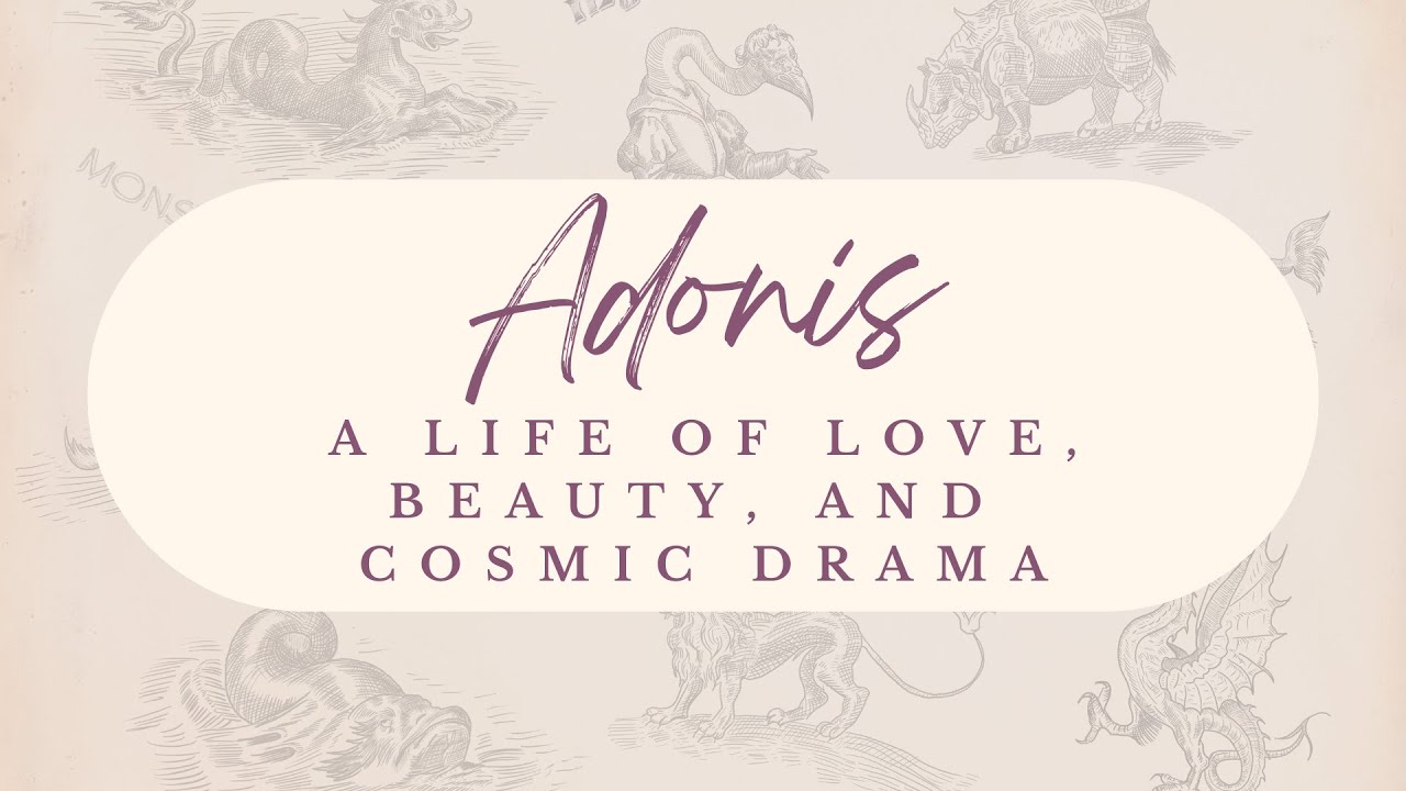 Adonis: A Life of Love, Beauty, and Cosmic Drama | Greek Mythology ...