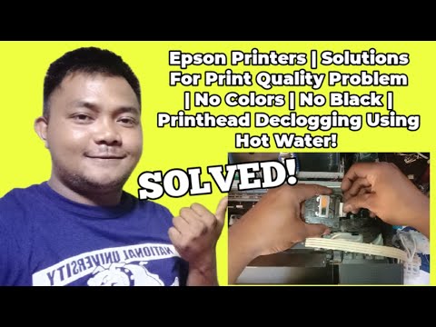 Epson Printers | Solutions For Print Quality Problem | No Colors | No ...