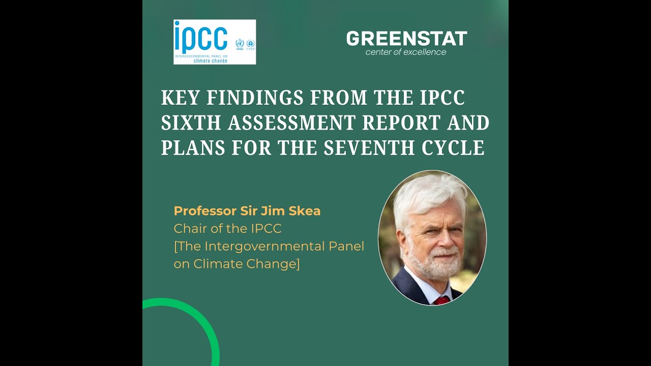 Webinar on: Key findings from the IPCC Sixth Assessment Report and ...