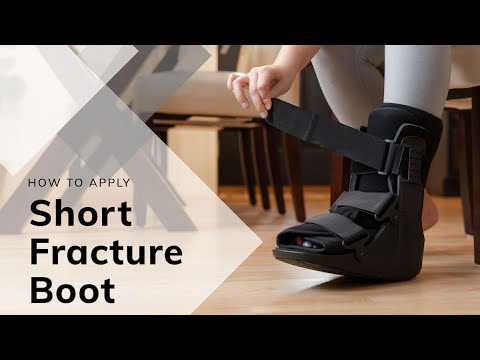 How Do You Put On An Orthopedic Boot