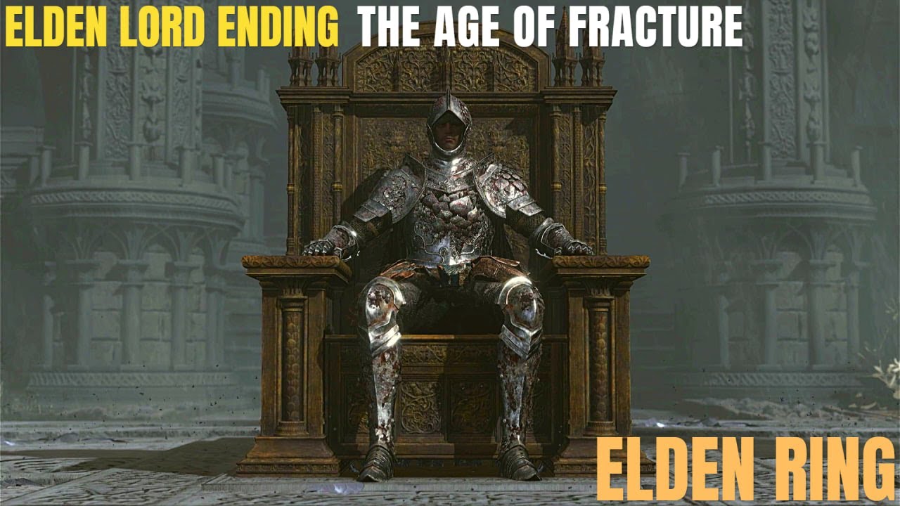 Elden Ring - The Age of Fracture - The Elden Lord Ending - YouTube