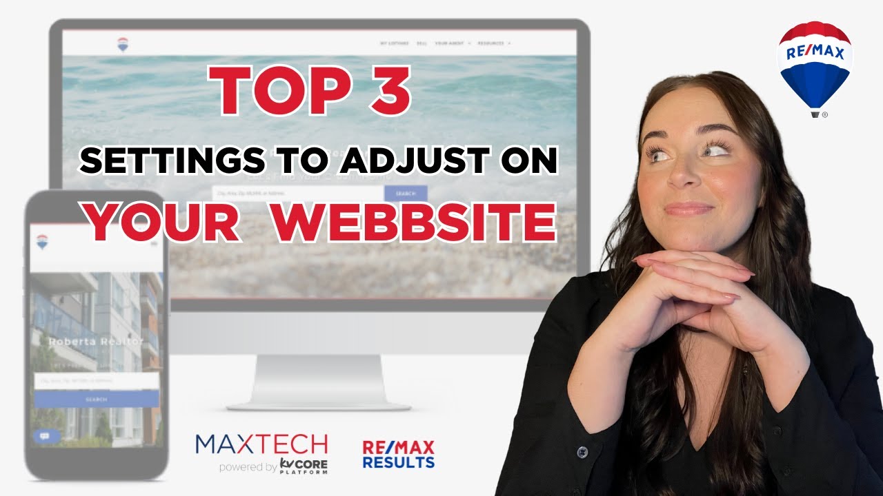 Top 3 Settings to Adjust on Your Website | MAX/Tech - YouTube