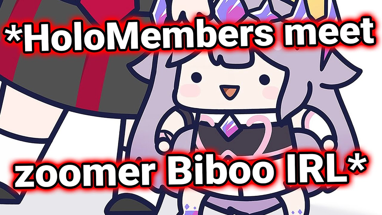 Biboo's cute IRL meme habit stuns newly met HoloMembers IRL in Japan ...