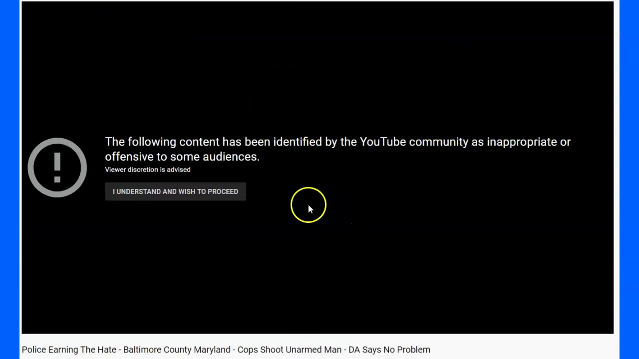 YouTube Standards Request Your Approval So You Can Watch A Video - YouTube