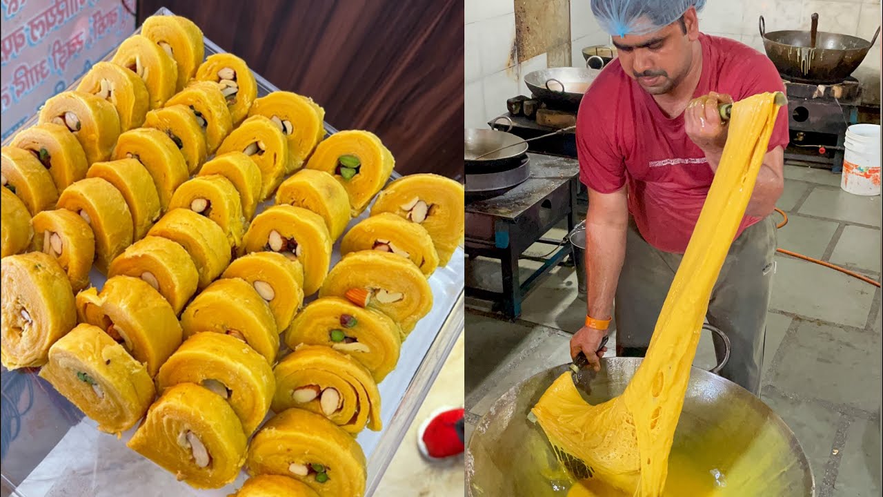 Most Unique Sweet Dish In World 😱- देखिये पाटिसा कैसे बंता है😍 English ...