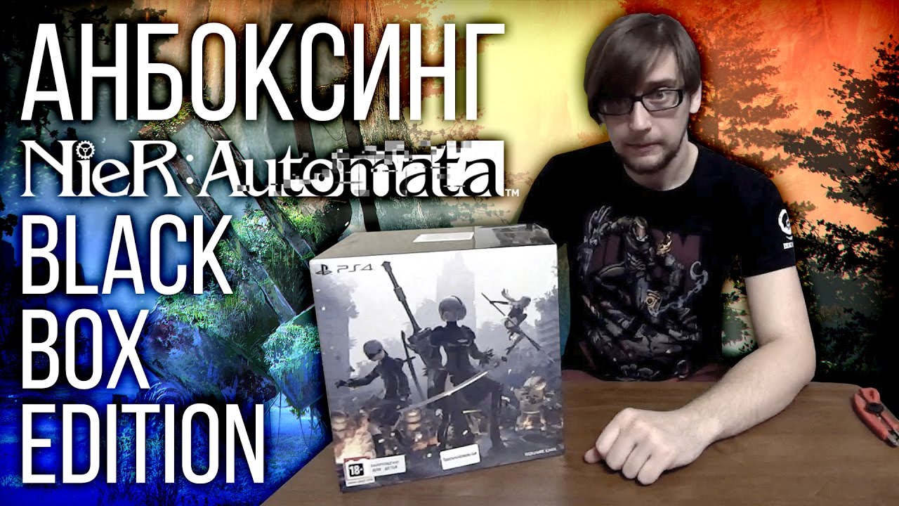 Unboxing - Nier Automata Black Box Edition - YouTube