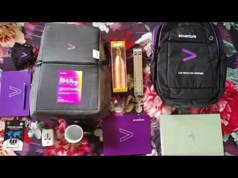 Accenture Welcome kit Unboxing - YouTube
