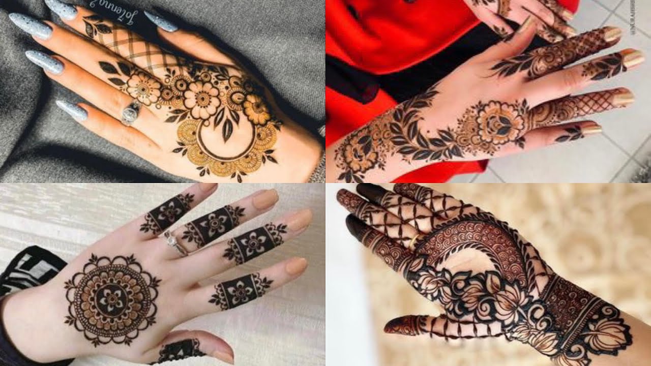 Simple unique mehndi design | modern mehndi designs | trending mehndi ...