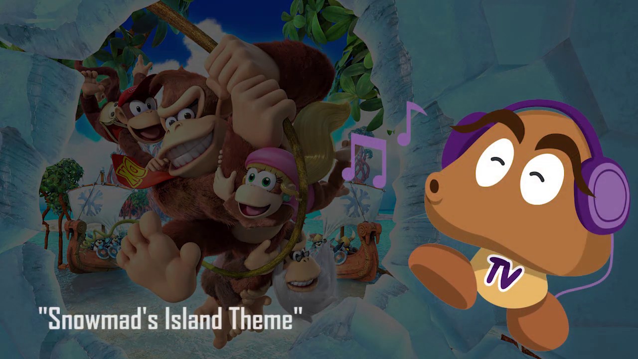 Donkey Kong Country: Tropical Freeze OST - Snowmad's Island Theme (HQ ...