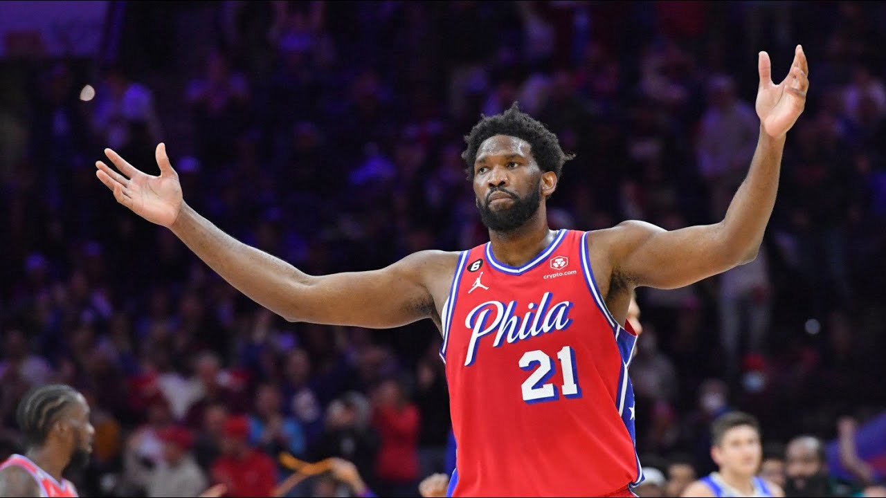 Joel Embiid Post Up Shots 2021-2022 Season - YouTube