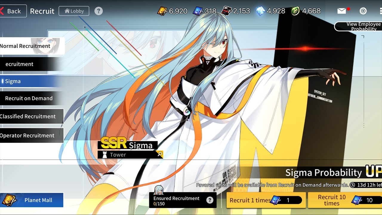 Pulling for Sigma [COUNTER:SIDE SEA] - YouTube