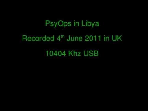 NATO PsyOps in Libya broadcast 4th June 2011 10404KHz - YouTube