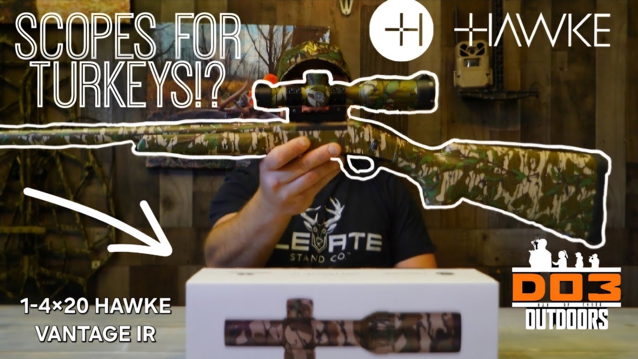 HAWKE Vantage IR Turkey Scope Overview and Mounting! - YouTube