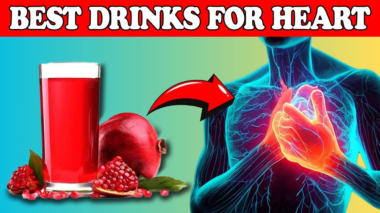 TOP 13 Best Drinks For Heart Health | Health Bestie'a - YouTube