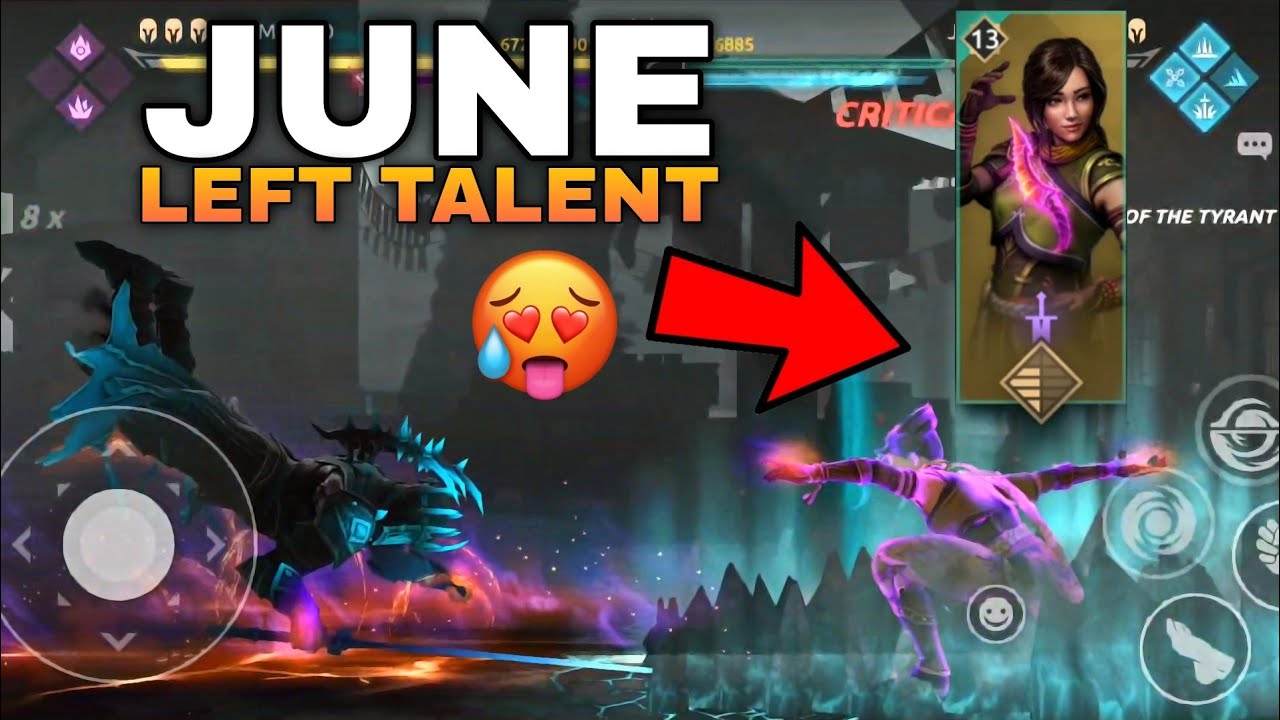 JUNE Broken Talent gameplay 🔥 |shadow fight 4 june| shadow fight 4 june ...